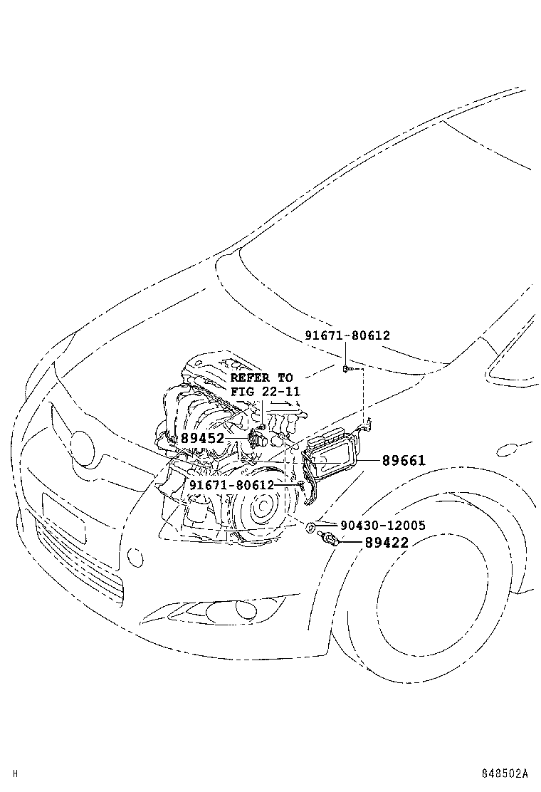 TOYOTA AURIS COROLLA JPPZZE150R-AHMDKW - ELECTRICAL - ELECTRONIC FUEL ...