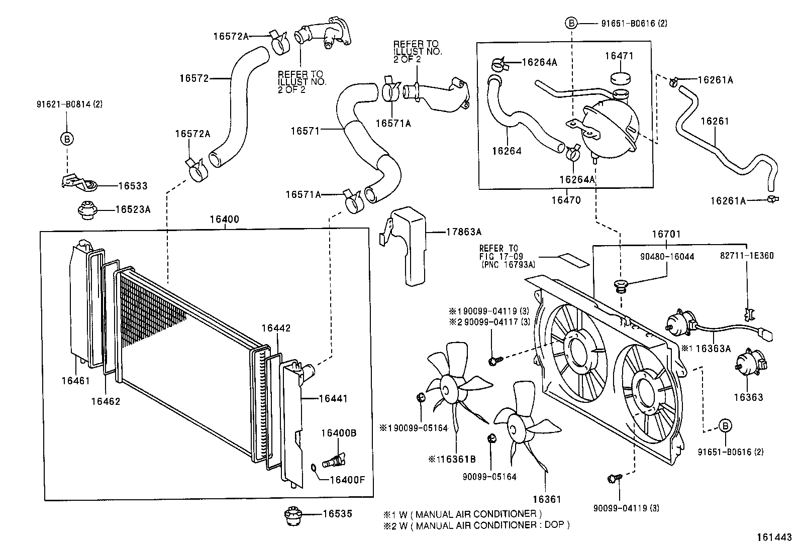 TOYOTA COROLLA VERSOCDE120L-FWMNYW - TOOL-ENGINE-FUEL - RADIATOR WATER ...