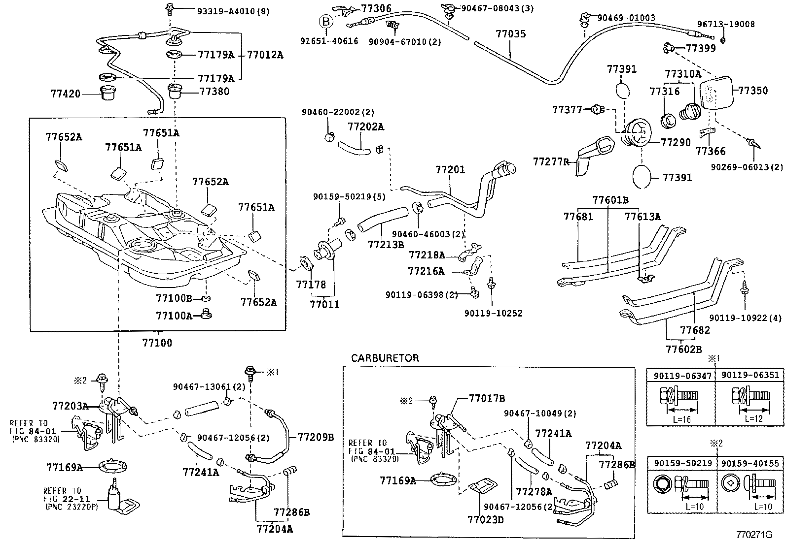 TOYOTA COROLLA SED WGEE111L-AEMDKW - BODY - FUEL TANK TUBE | Japan Parts EU