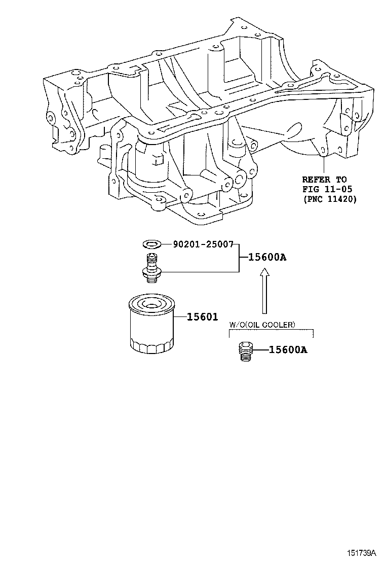 TOYOTA PREVIA TARAGOACR50R-GFPGK - TOOL-ENGINE-FUEL - OIL FILTER ...