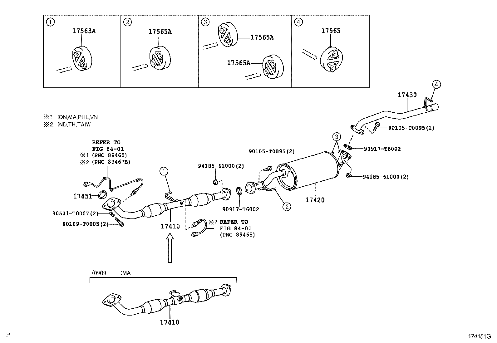 TOYOTA INNOVA KIJANG INNOVATGN40L-GKPDKR - TOOL-ENGINE-FUEL - EXHAUST ...