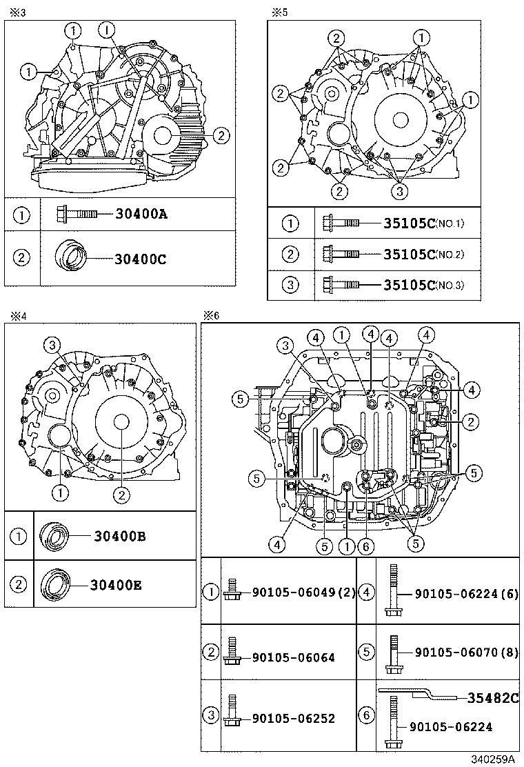 TOYOTA COROLLA ALTISZRE143R-GEXGKT - POWERTRAIN-CHASSIS - TRANSAXLE ...