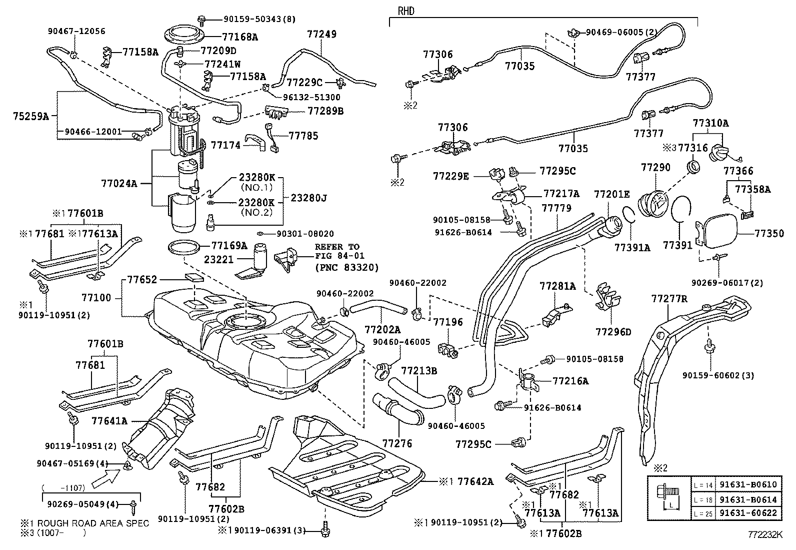 TOYOTA COROLLA SED WGZRE141L-AEFNK - BODY - FUEL TANK TUBE | Japan Parts EU