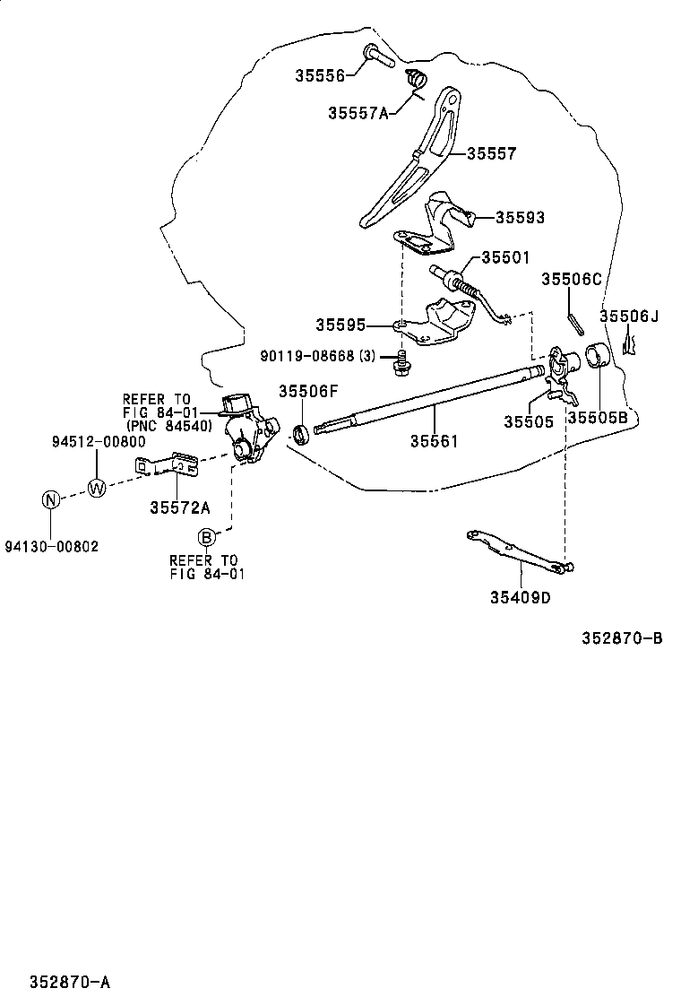 TOYOTA COROLLA RUNX ALLEXNZE124-AHPNK - POWERTRAIN-CHASSIS - THROTTLE ...