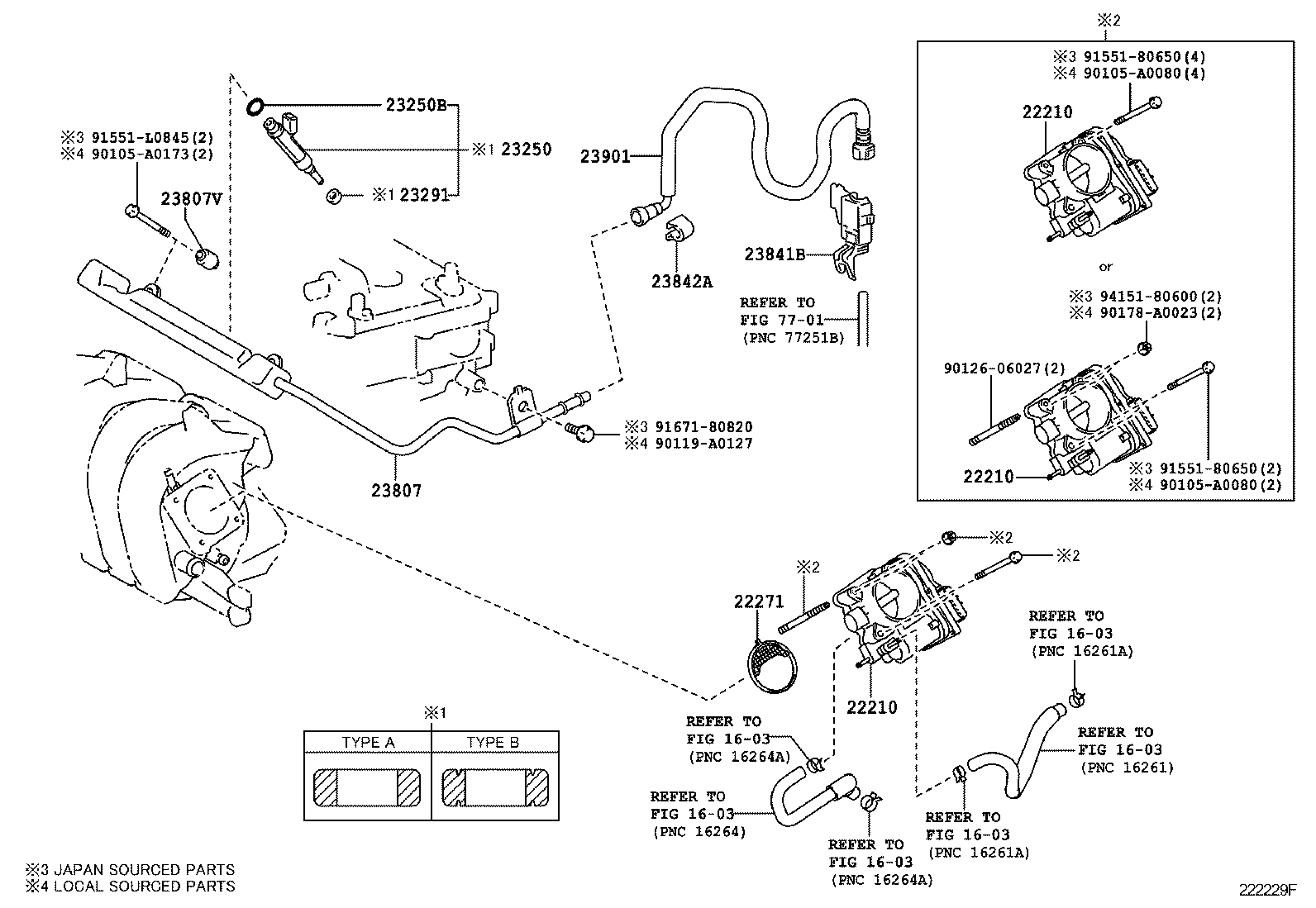 TOYOTA COROLLA JPPZRE142L-AEPNKA - TOOL-ENGINE-FUEL - FUEL INJECTION ...