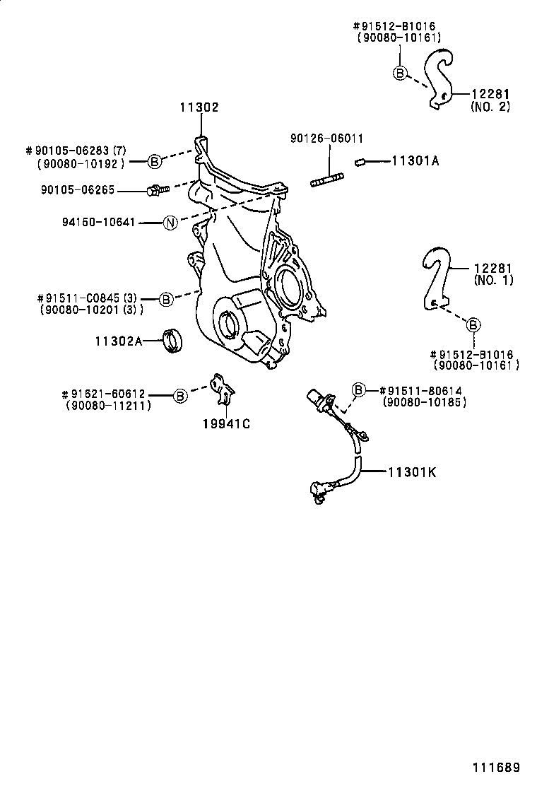 TOYOTA COROLLA NAP SEDZZE110L-DEHRKA - TOOL-ENGINE-FUEL - TIMING GEAR ...